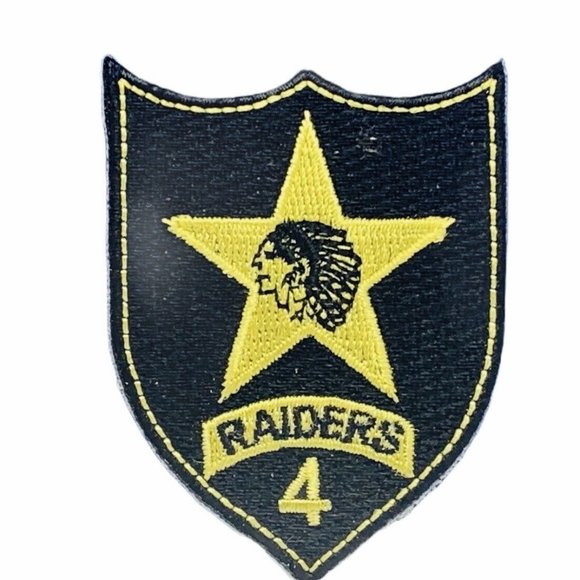 US army | Accessories | Raiders 4 Patch Military Emblem Uniform Badge ...